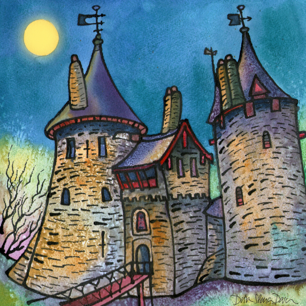 Paintings of Castell Coch – Part 5 – Tongwynlais.com