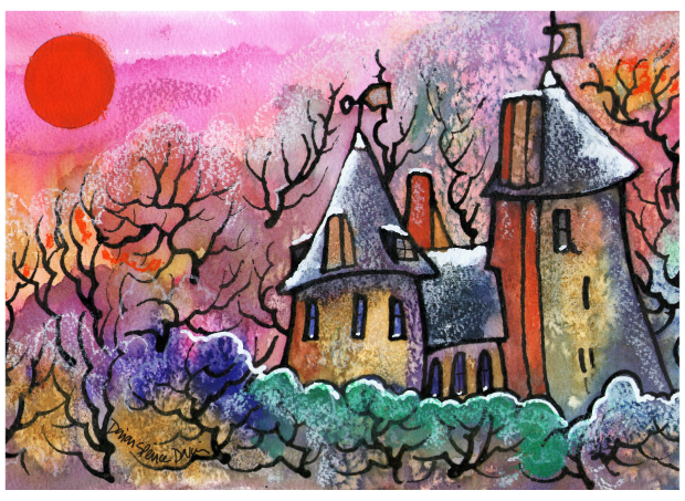 Paintings of Castell Coch – Part 5 – Tongwynlais.com