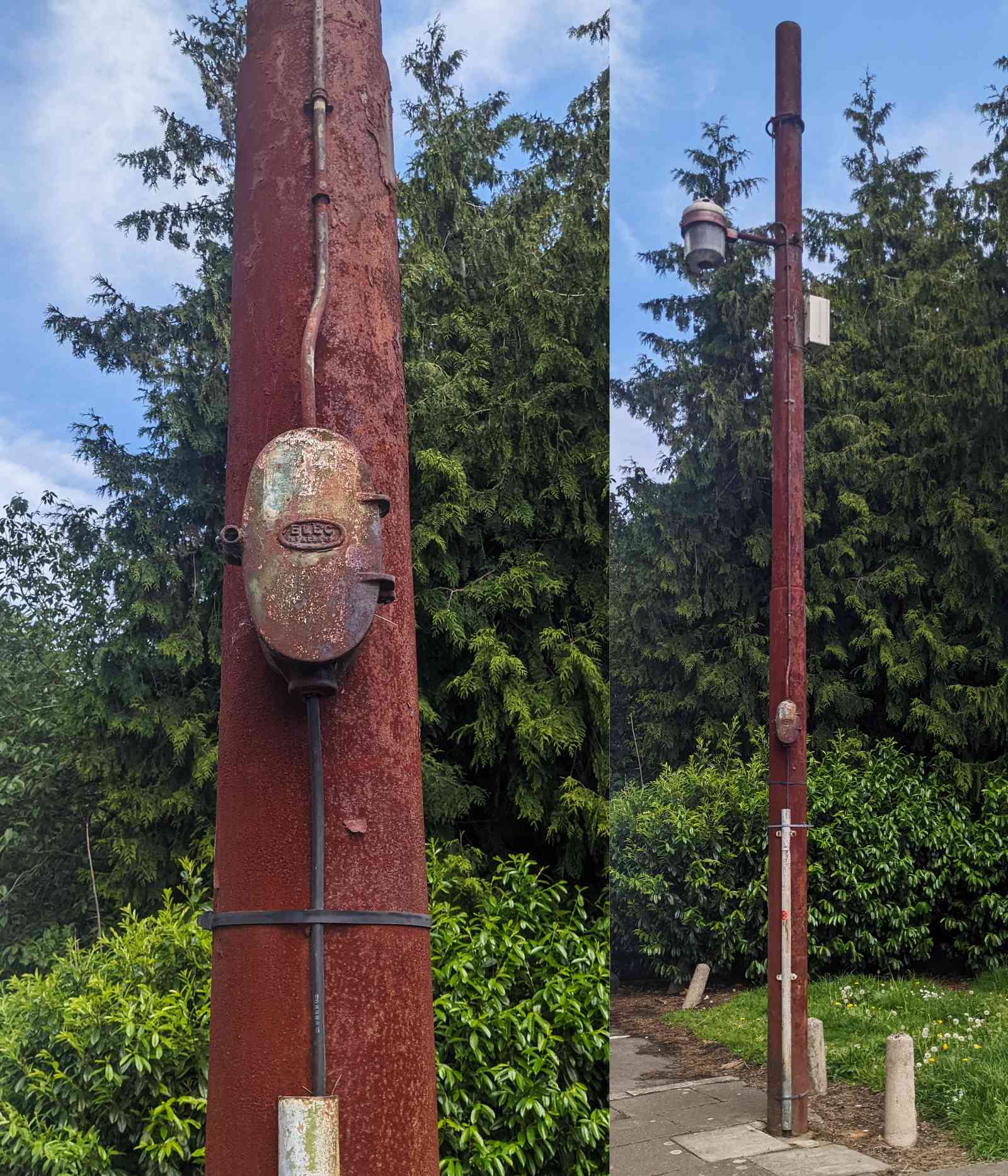 Turning Head car park post – Tongwynlais.com
